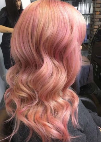 52 Charming Rose Gold Hair Colors to Try in 2022 - Glowsly