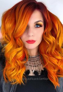 59 Fiery Orange Hair Color Shades to Try in 2022 - Glowsly