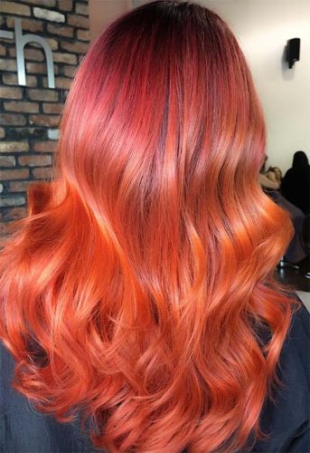 59 Fiery Orange Hair Color Shades to Try in 2022 - Glowsly