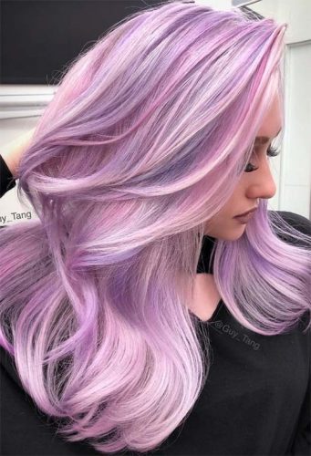 55 Dreamy Lilac Hair Color Ideas in 2022 for Pastel Freaks - Glowsly