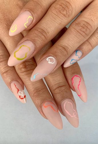 77 Crazy & Cool Ideas for Long Nail Designs to Embrace - Glowsly